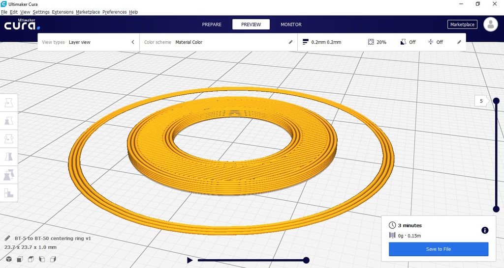 Model Rocket Centering Rings by PicoPlanetDev | Download free STL model ...