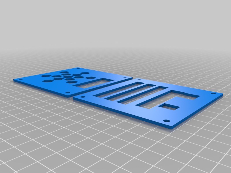 RAMPS 1.4 case with mount for 80mm fan by SupraGuy | Download free STL ...