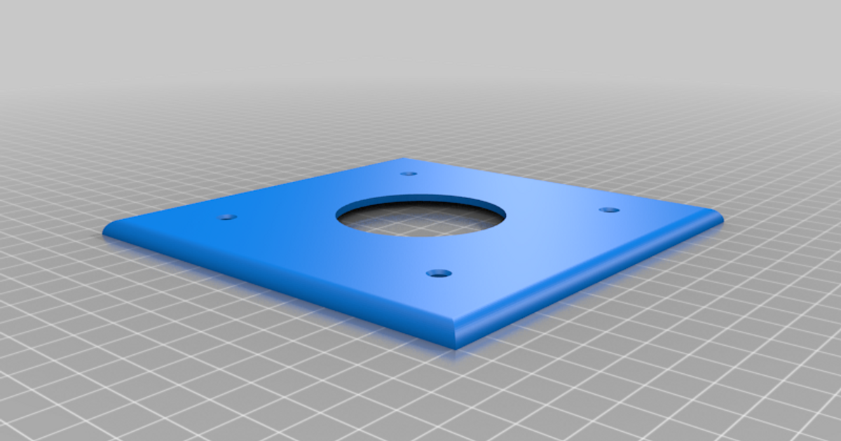 Oversized Electrical Covers by arnmac | Download free STL model ...