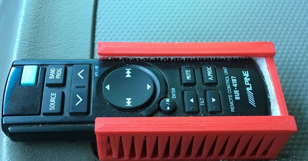 Alpine Remote Holder by MakingMade | Download free STL model ...
