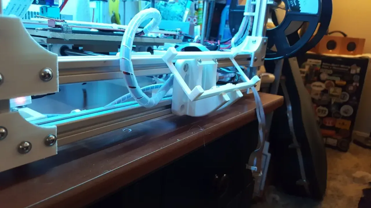 LCD Smart Display Extrusion Mount by bkapps | Download free STL model ...