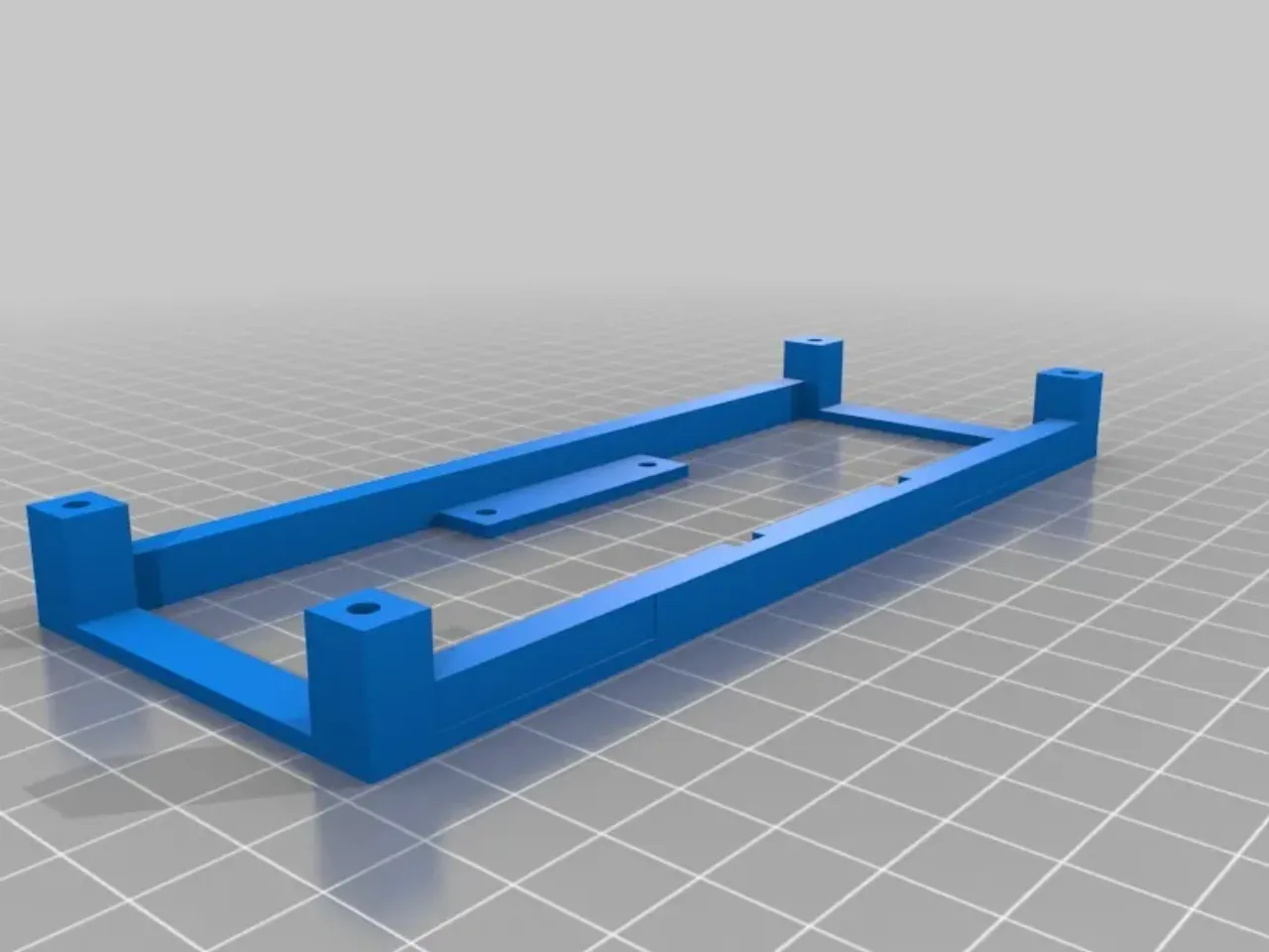 LCD Smart Display Extrusion Mount by bkapps | Download free STL model ...