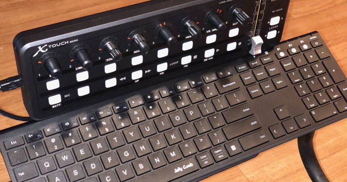 X-Touch Mini knobs for Flight Simulators by smitty | Download free STL ...