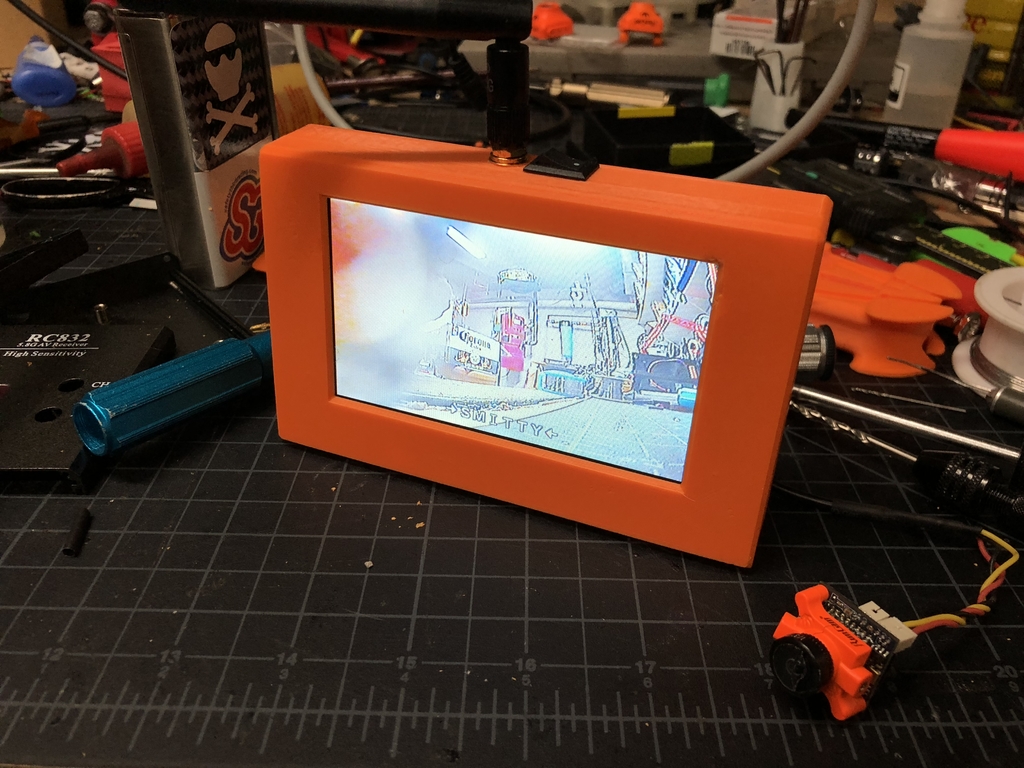 FPV Monitor Box by smitty | Download free STL model | Printables.com