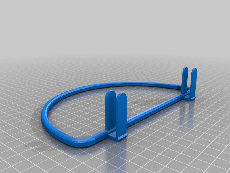 Minimal wire shelving garbage hoop by fluffy | Download free STL model ...