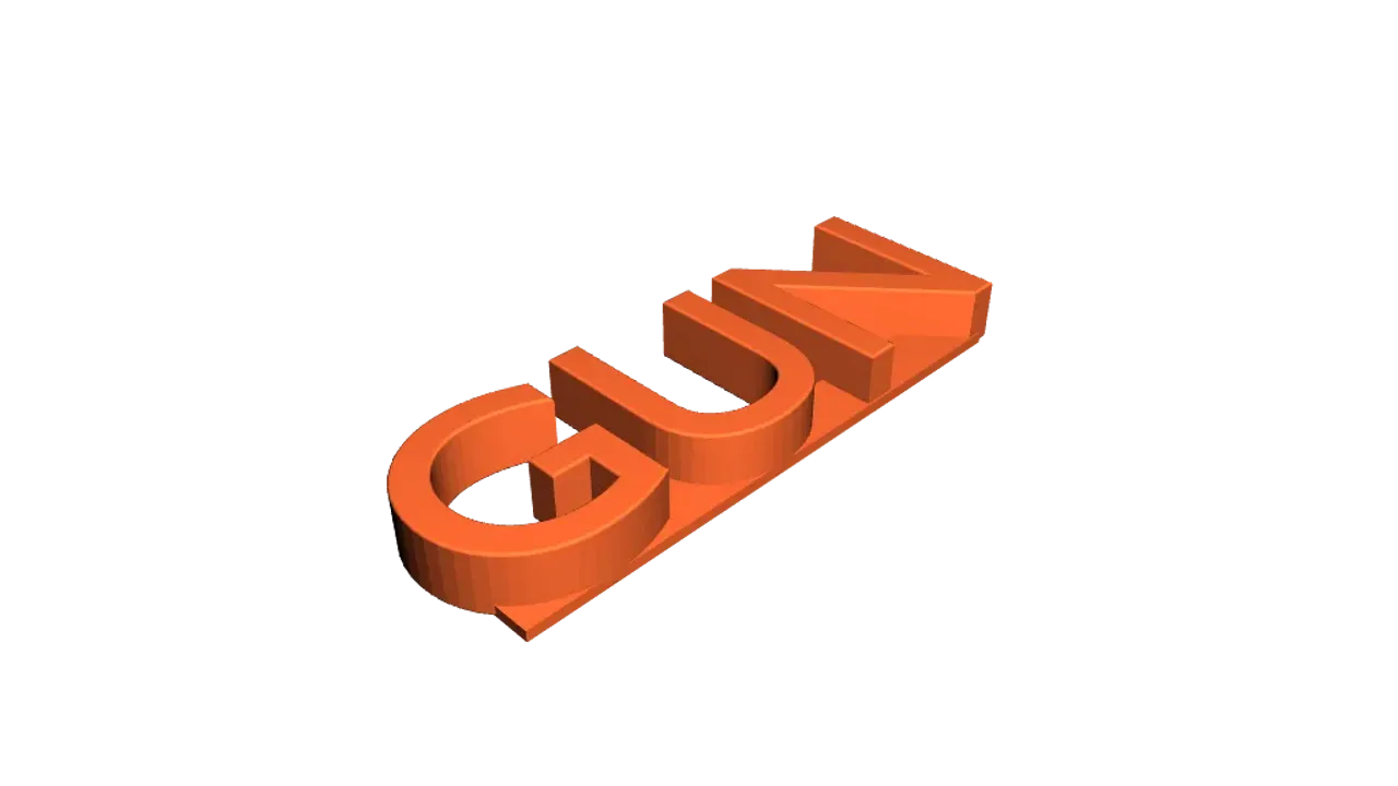 A 3D printed gun by fluffy | Download free STL model | Printables.com