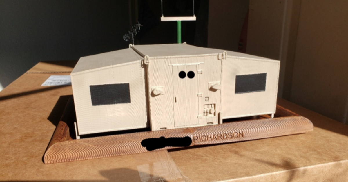 HELAMS Military shelter. Folded & Expanded version von Robdoc ...