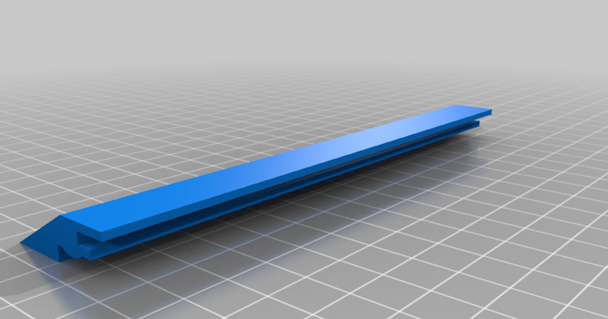 Laminate Flooring Edge Guard by kg333 | Download free STL model ...