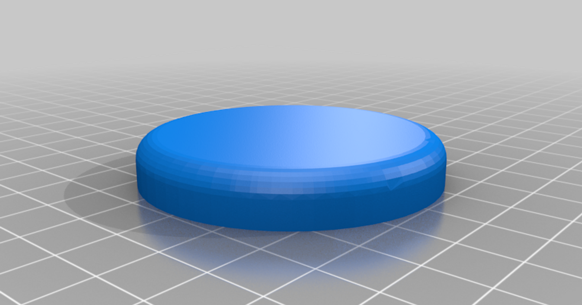 Soda Can Cap Customizable by NukerPrints | Download free STL model ...