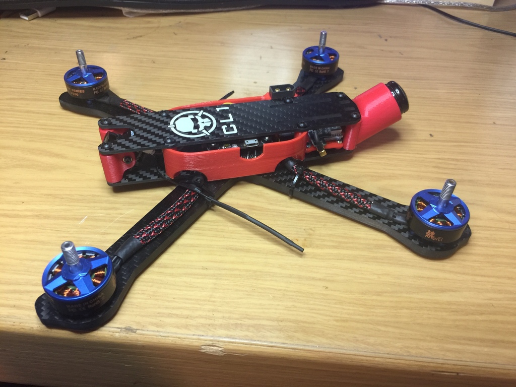 20mm Mods for Rotor Riot CL1 Frame by TechButterfly | Download free STL ...