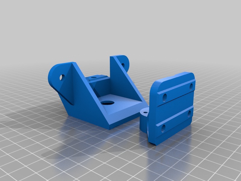 Parts for Adding Third Z Screw to D-Bot by TechButterfly | Download ...