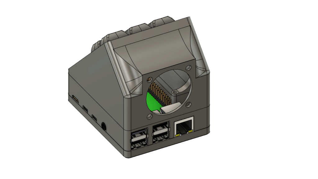 Octoprint Button Station Raspberry Pi Enclosure by Collingall ...