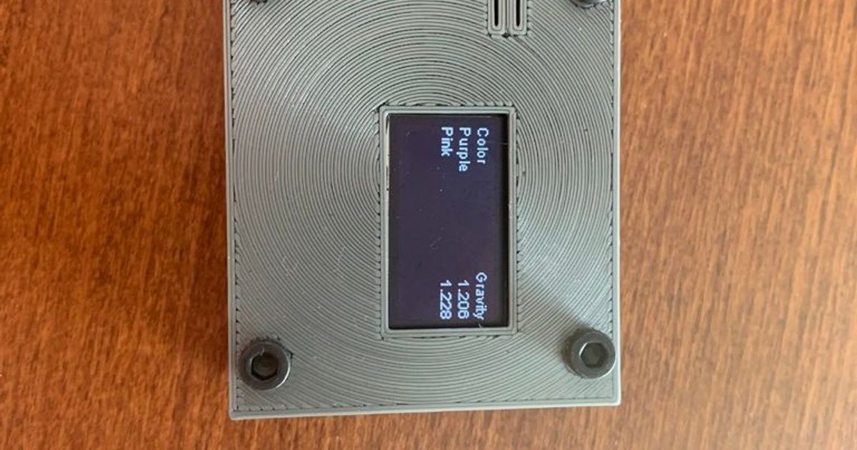 TiltBridge TTGO ESP32 OLED Enclosure by Thorrak | Download free STL ...