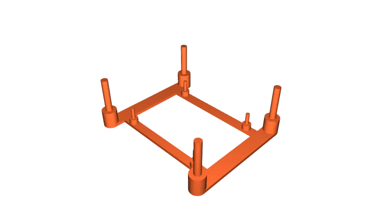 Raspberry Pi Stacking Mount by crazybob1215 | Download free STL model ...