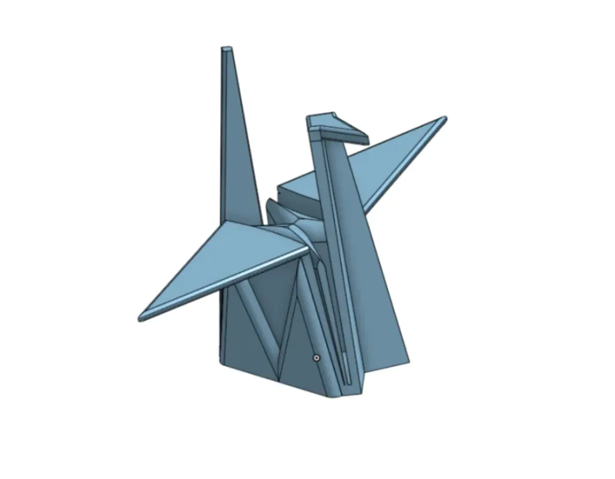 Paper Crane by Oreo Milkshake | Download free STL model | Printables.com