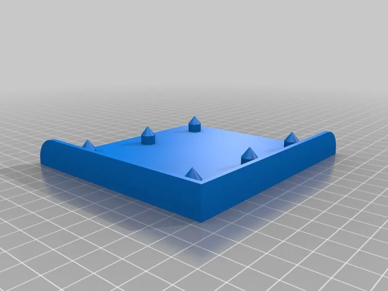 Sandpaper Punch Plate Customizable by elliotboney | Download free STL ...