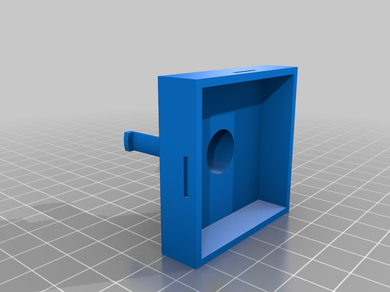 Square 60mm Arcade Button by Mumsjams | Download free STL model ...