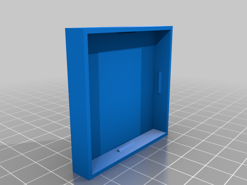 Square 60mm Arcade Button by Mumsjams | Download free STL model ...