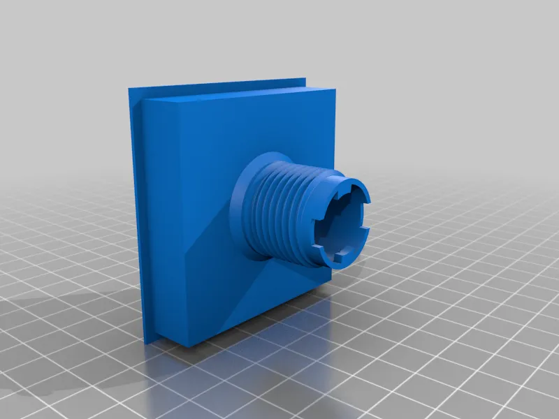 Square 60mm Arcade Button by Mumsjams | Download free STL model ...