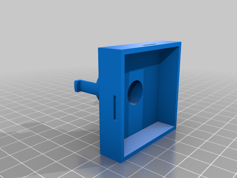 Square 60mm Arcade Button by Mumsjams | Download free STL model ...