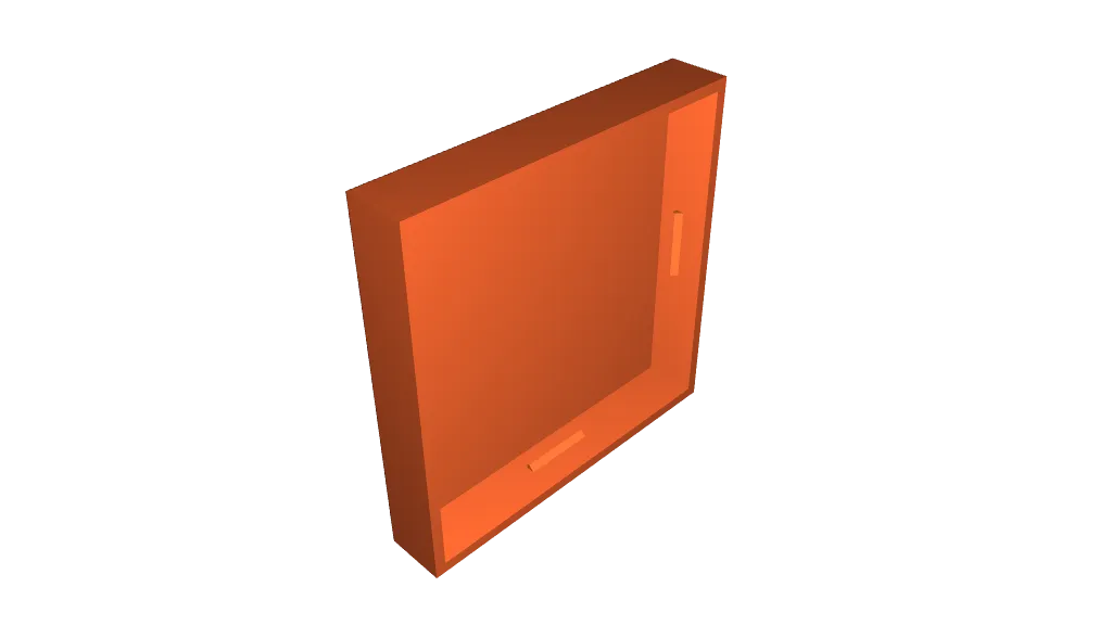 Square 60mm Arcade Button by Mumsjams | Download free STL model ...