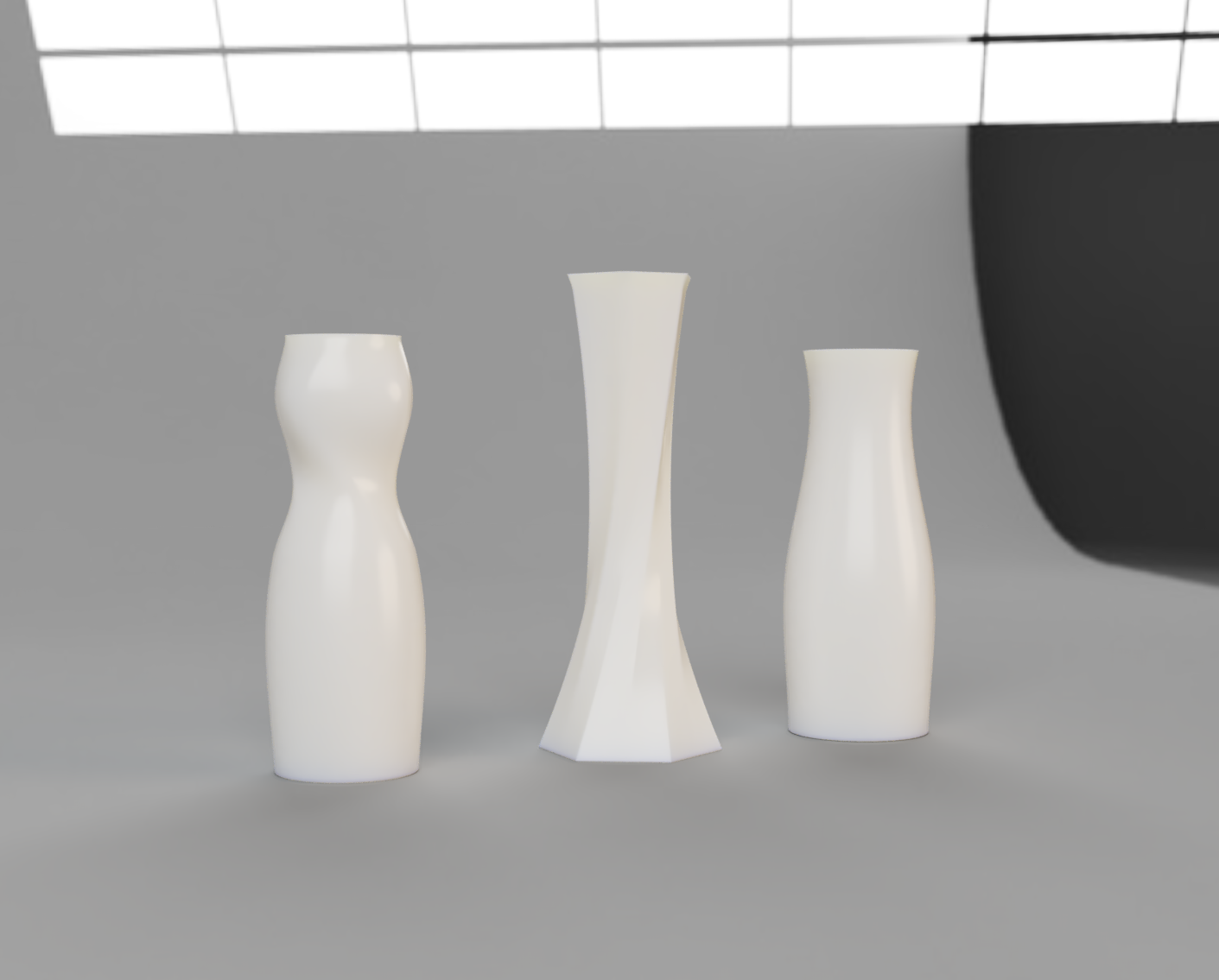 4x Vase - Simple and clean by Pieti | Download free STL model ...