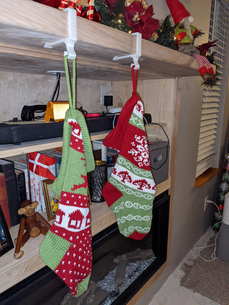 Stocking Hanger by Buckwheat469 | Download free STL model | Printables.com