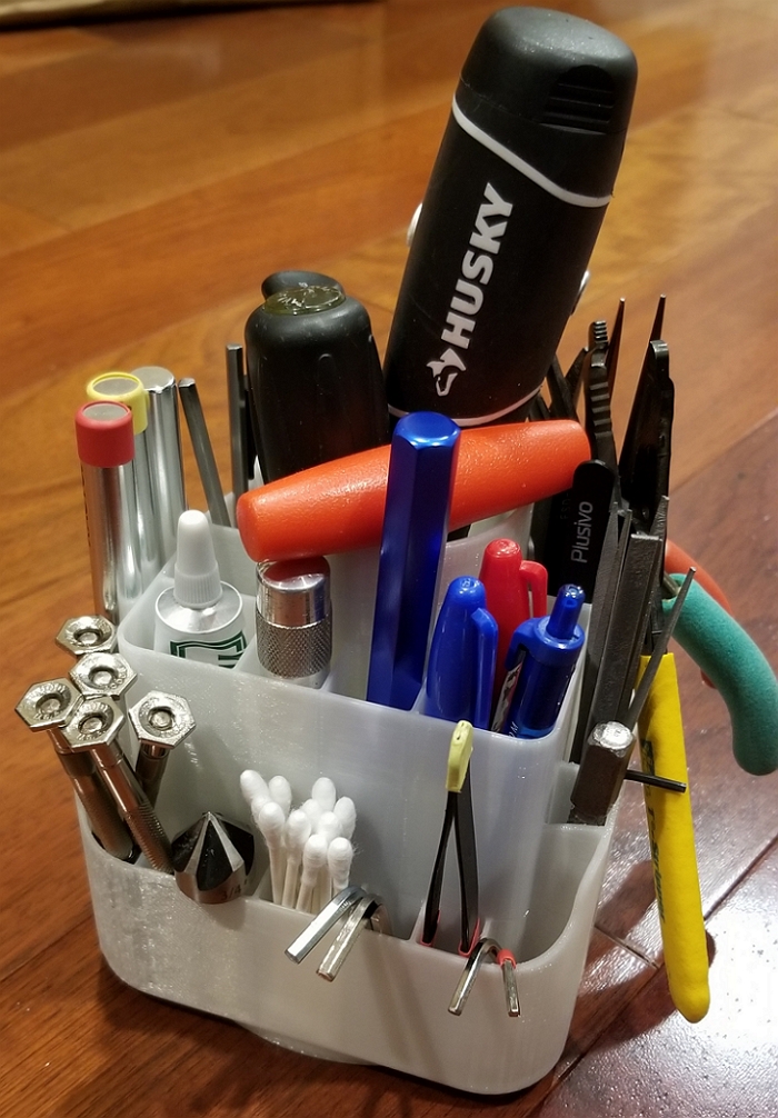 #0003 Spinning Tool Caddy von BuildX | Kostenloses STL-Modell ...