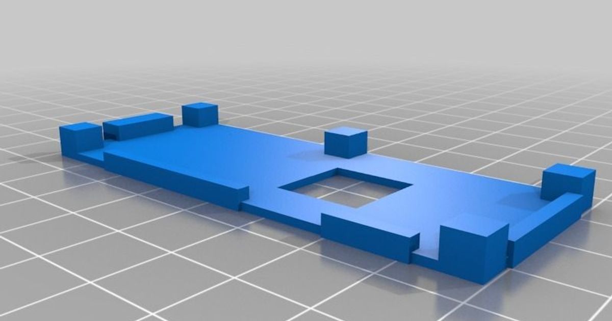 Pi Zero USB case with heatsink by gskbyte | Download free STL model ...