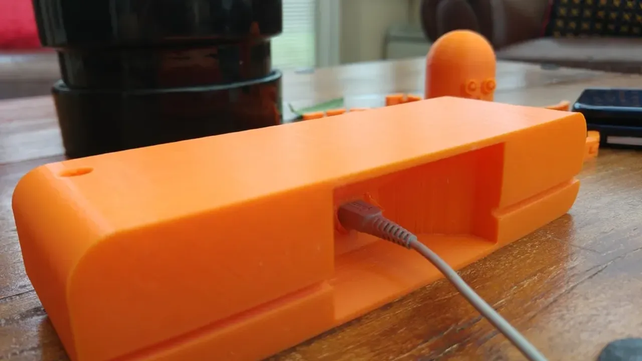 New 3ds XL charging cradle (No charger modification required) by ...