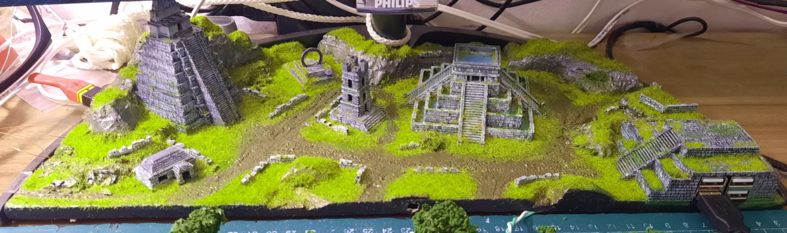 Mayan Town 1:400 Scale by MoffKalast | Download free STL model ...