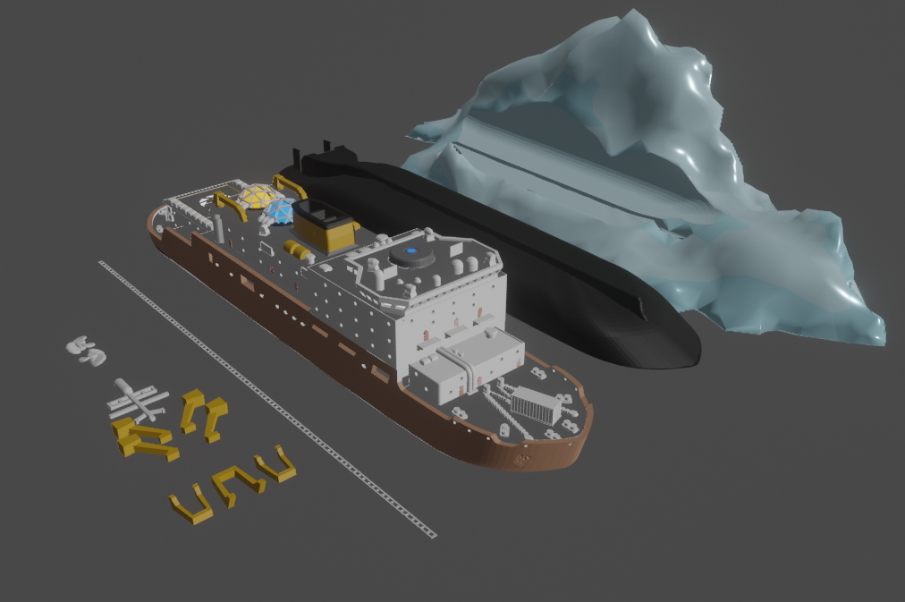 HL2 The Borealis (Aperture's Healy-class Icebreaker) by MoffKalast ...