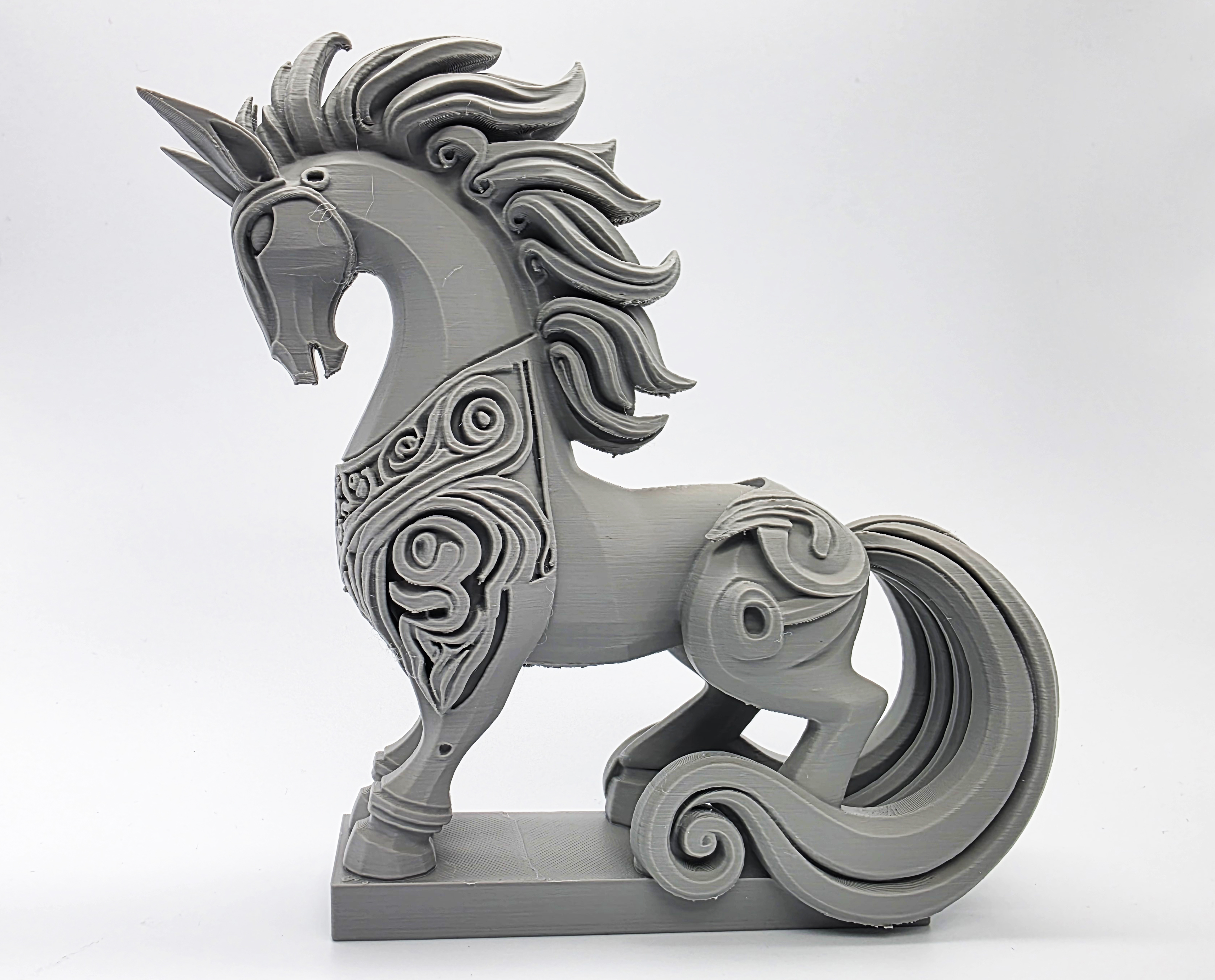 Carved Sleipnir Statue by Triple G Workshop | Download free STL model | Printables.com