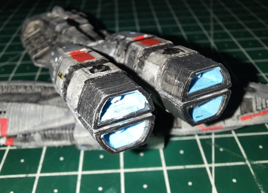 BSG Ranger Cruiser 1:9000 Scale by MoffKalast | Download free STL model ...