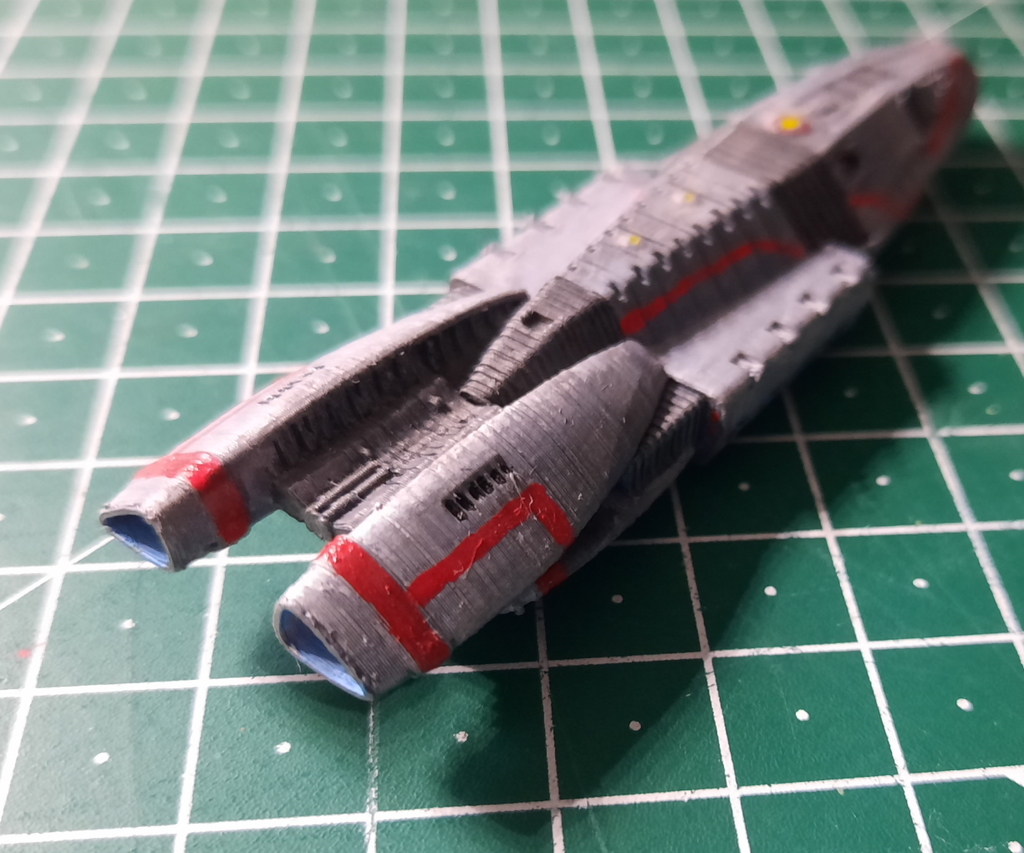 BSG Adamant Frigate 1:9000 Scale by MoffKalast | Download free STL ...