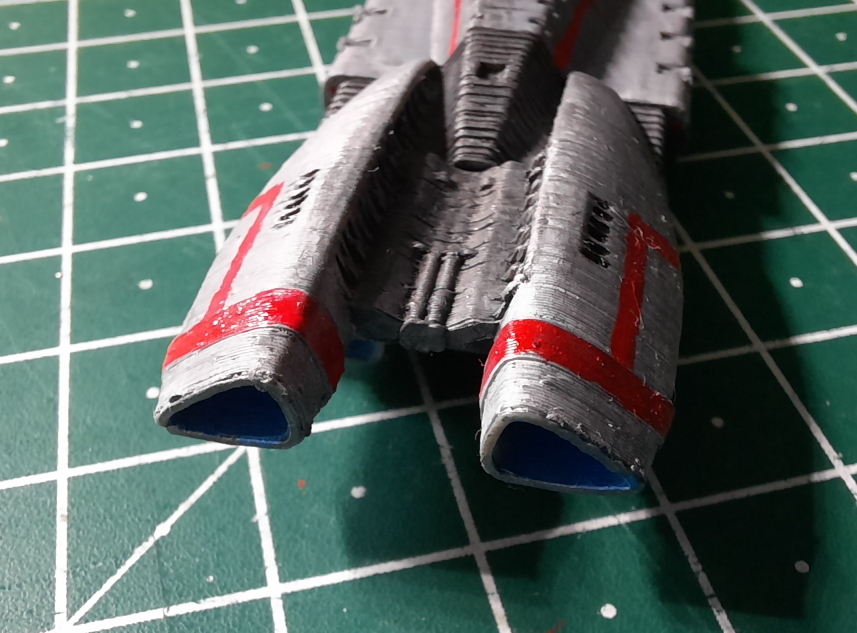 BSG Adamant Frigate 1:9000 Scale by MoffKalast | Download free STL ...