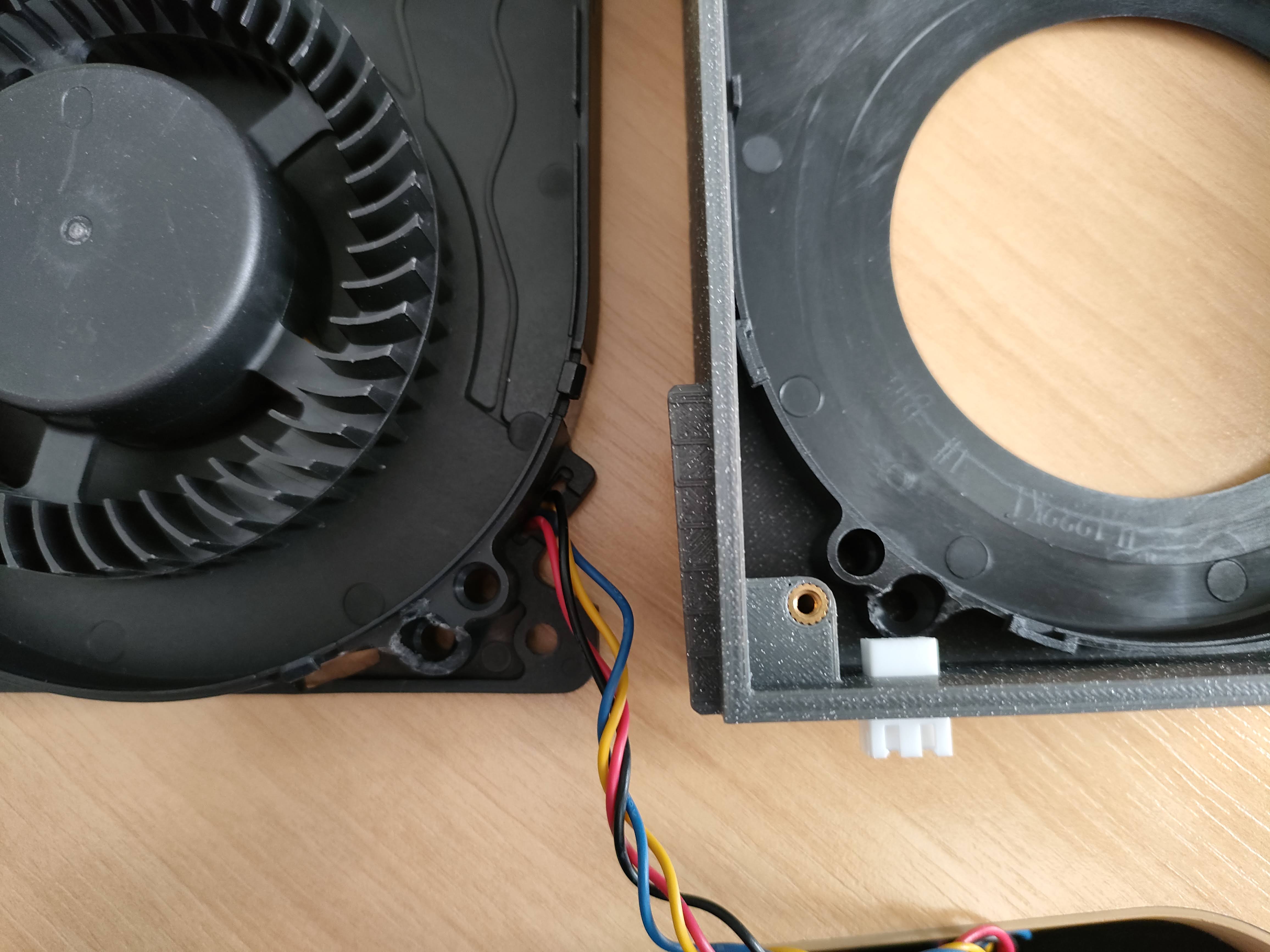 Inverted Electronics compatible Aux Fan by esting | Download free STL ...