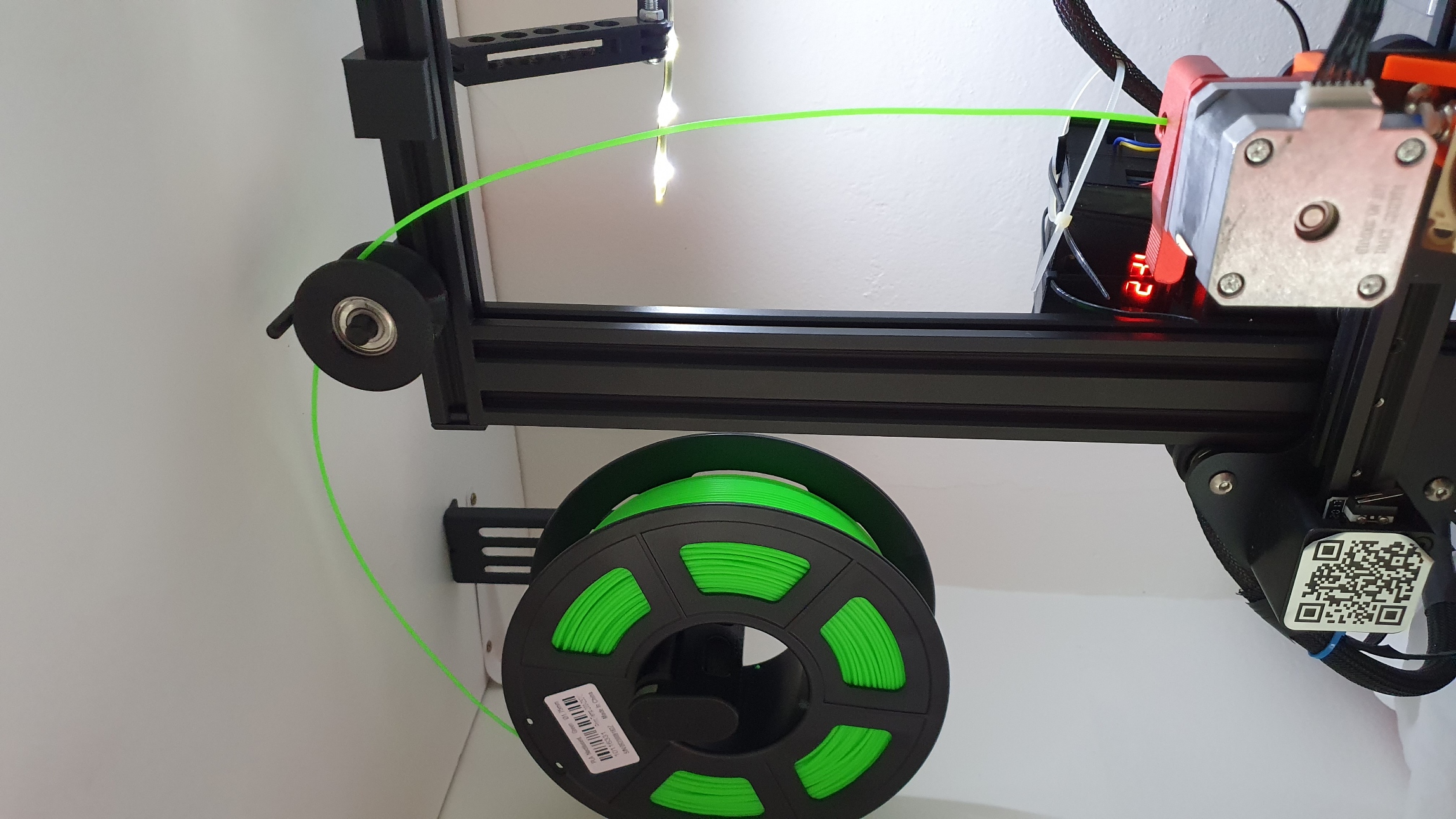 Filament guide top mouted creality by vintrlos | Download free STL ...