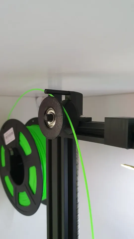 Filament guide top mouted creality by vintrlos | Download free STL ...