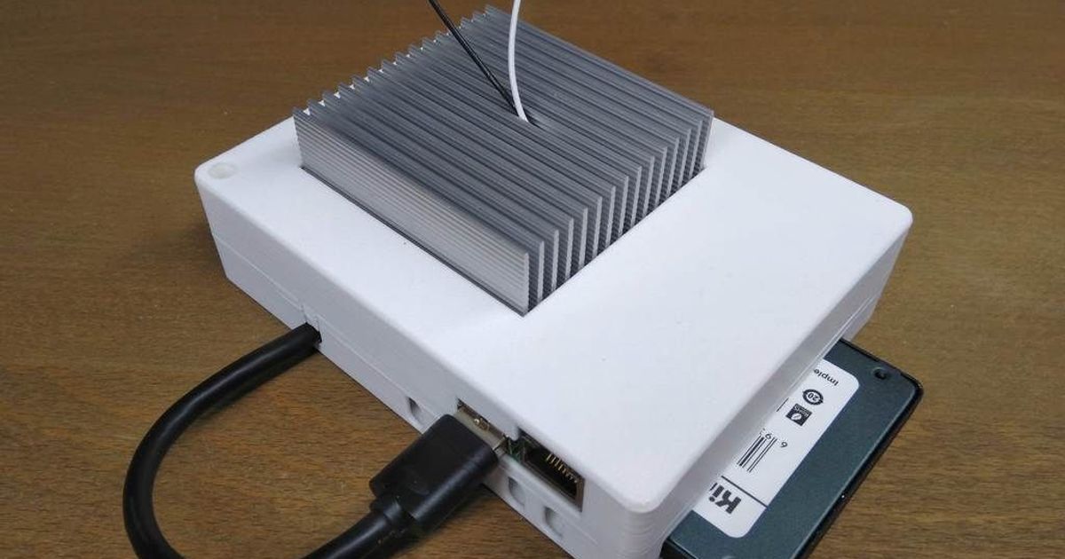 Atomic Pi Case with SATA SSD Support (Now With Design Files) by Physics ...