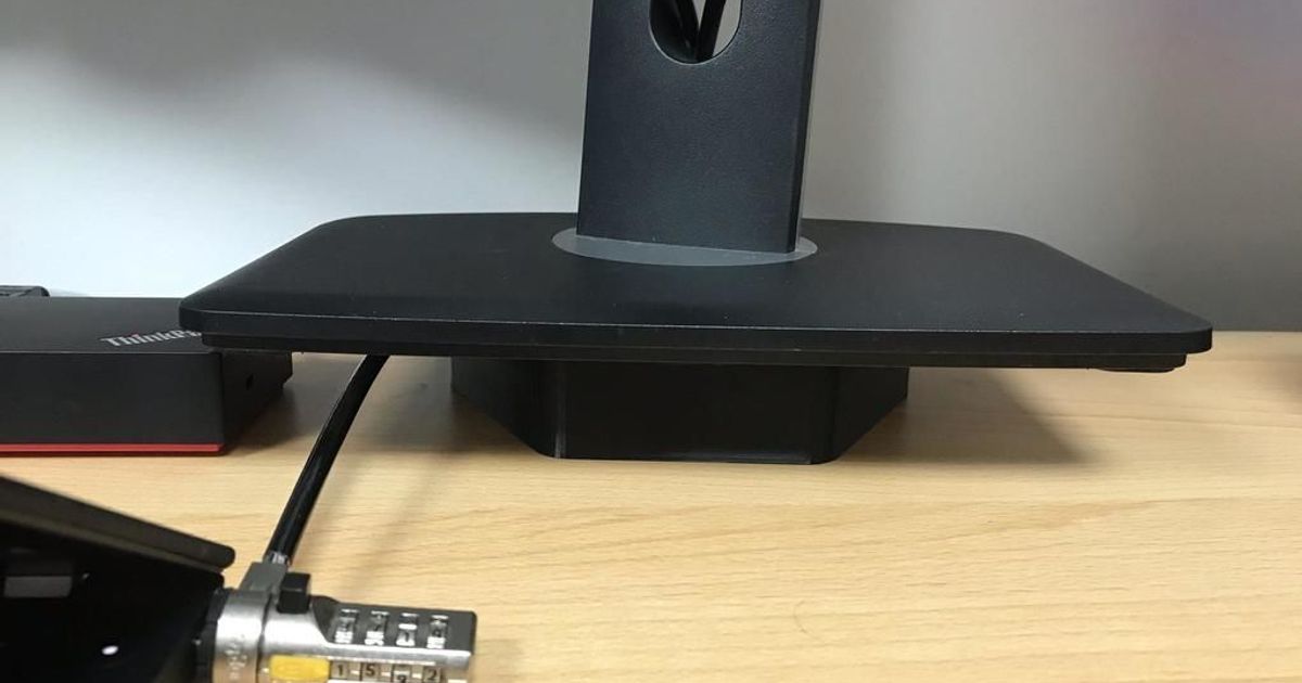 Dell Monitor Stand Riser von Funky Dysfunc | Kostenloses STL-Modell ...