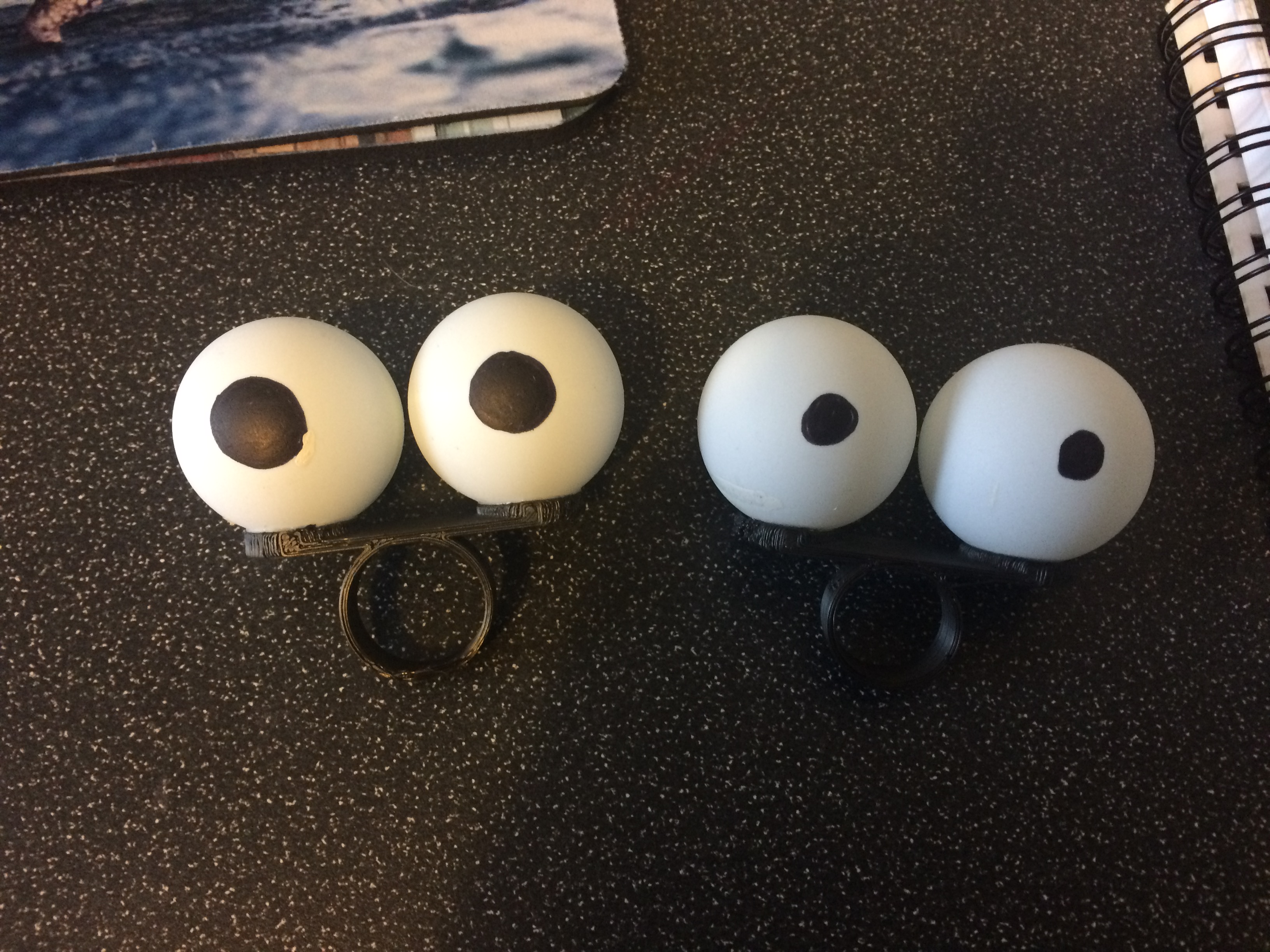 Ping Pong ball finger puppet by AjaxJones | Download free STL model ...