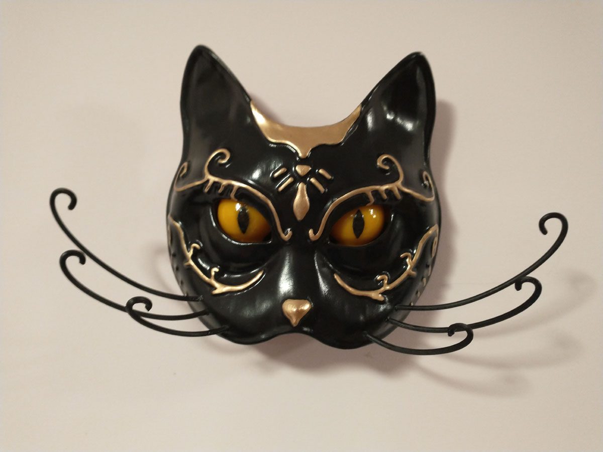 Bioshock Cat Splicer Mask with LED Eyes by DBrock | Download free STL ...