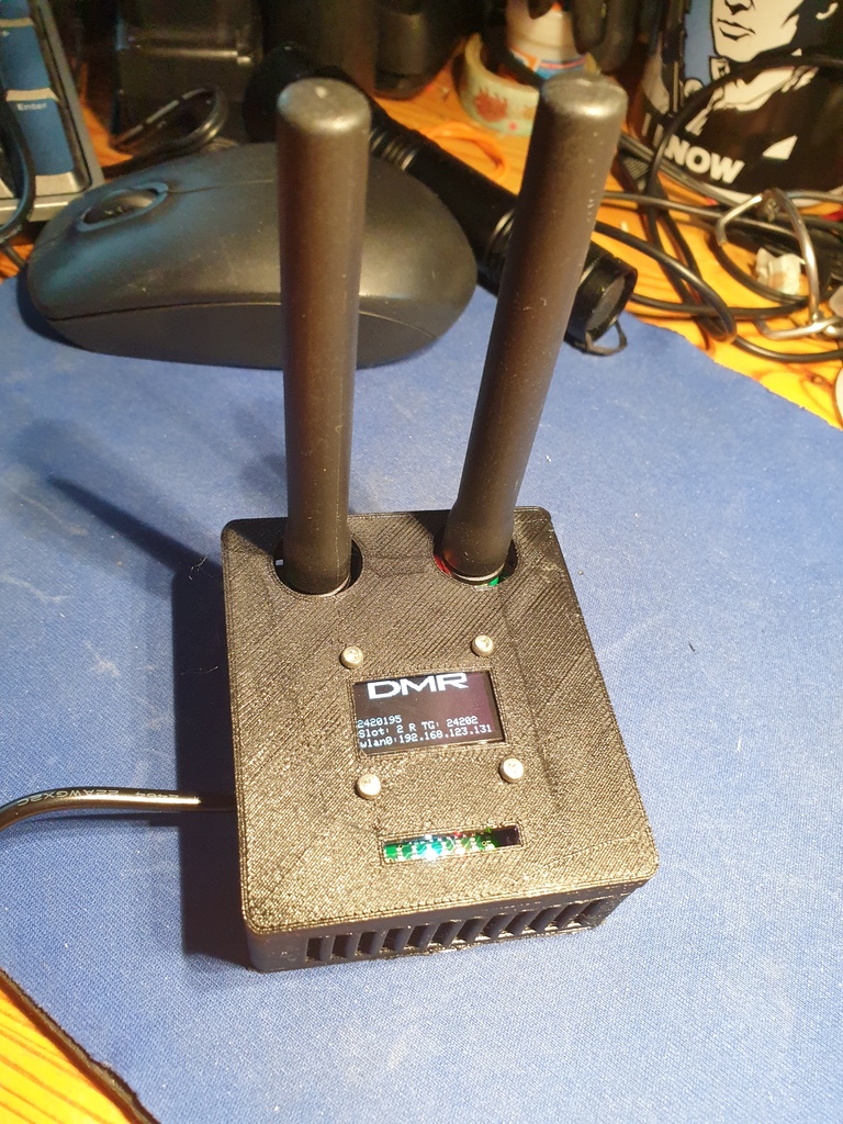 MMDVM dual jumbospot raspberry pi zero case by Royal Farris | Download ...