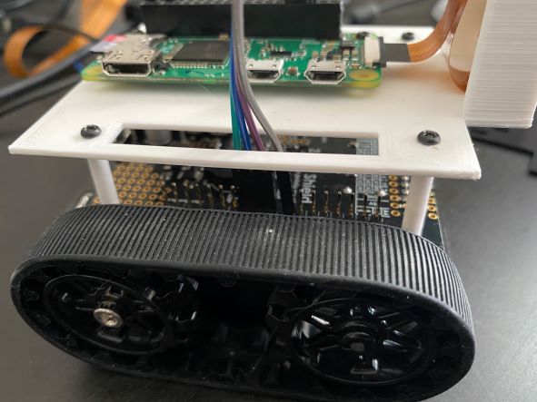 Raspberry Pi Zero mounting plate for Pololu Zumo by WedgeAntilles ...