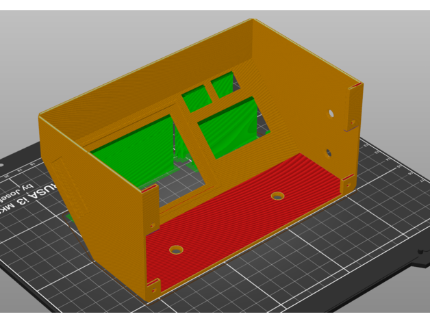 3,5" Touchscreen Raspberry Pi Case for Ikea Lack by FlyingT | Download ...