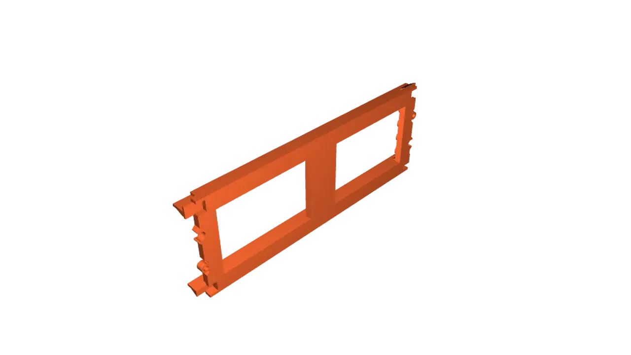 simplified straight train rail by Alex Workbench | Download free STL ...