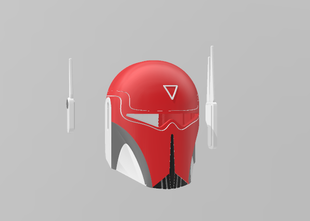 Imperial Super Commando Helmet by ReProps | Download free STL model ...