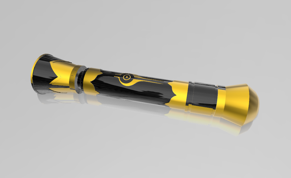 Lightsaber from Star Wars Visions(The Ninth Jedi) by ReProps | Download ...
