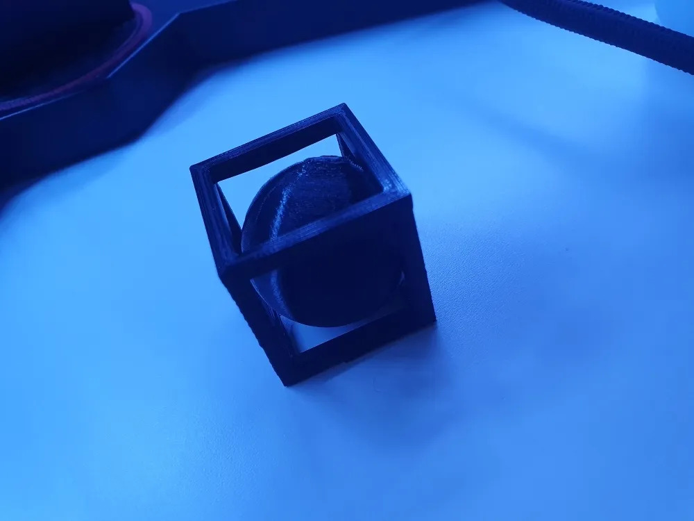 Ball in cube by Sjölin | Download free STL model | Printables.com
